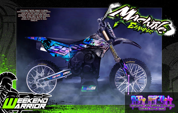 'Weekend Warrior' Customizeable Hop Up Skin Decals Wrap Graphics Fits - Darkside Studio Arts LLC.