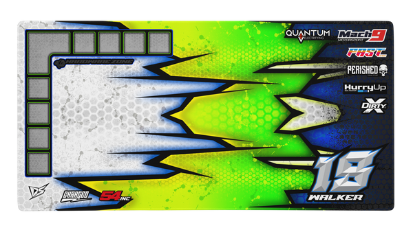 'Hyper V2' Premium RC Pit / Work Mat – Customizable, Rollable, Rubber ...