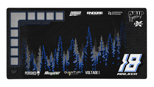 'Devils Peak' Premium RC Pit / Work Mat – Customizable, Rollable ...