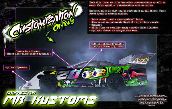 'Need For Speed' Customizable Wrap Skin Graphics Fits Mr. Kustoms Ice ...