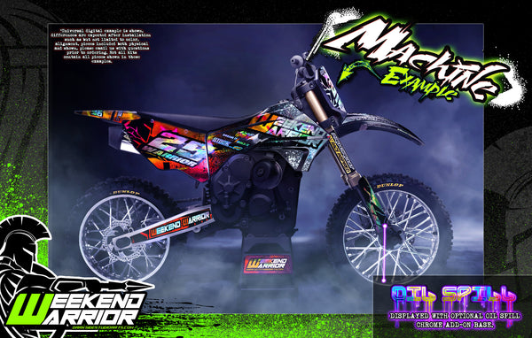 'Weekend Warrior' Customizeable Graphics Kit Fits Losi ProMoto-Supermo ...