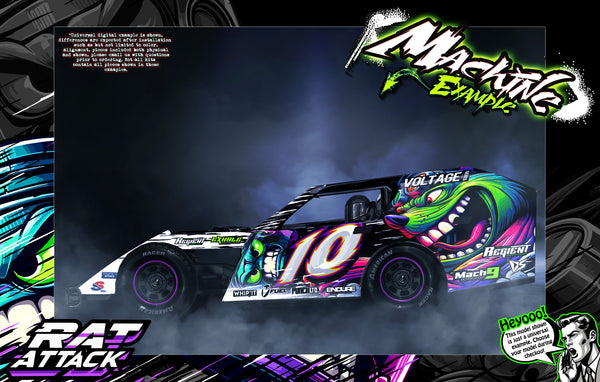 'Rat Attack' Graphics Wraps Skins and decals by Darkside Studios LLC ...