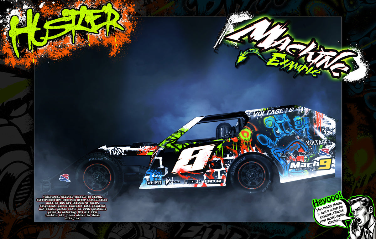Buy Aftermarket RC Graphics Wraps & Decals For Traxxas - Darkside Stud ...