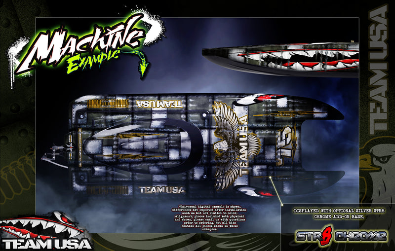 Darkside Studio Arts RC Boat Graphics Wraps Decals and Skins - Darkside ...