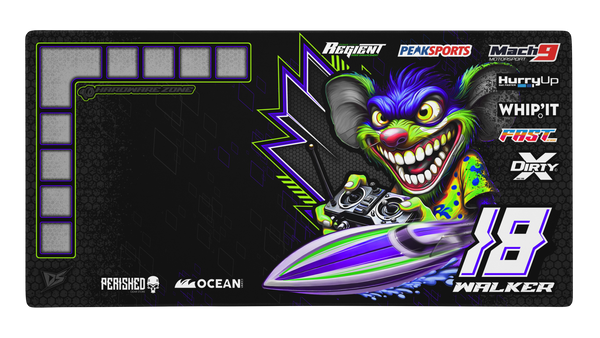 'RC Boat Series' Premium RC Pit / Work Mat – Customizable - Darkside ...