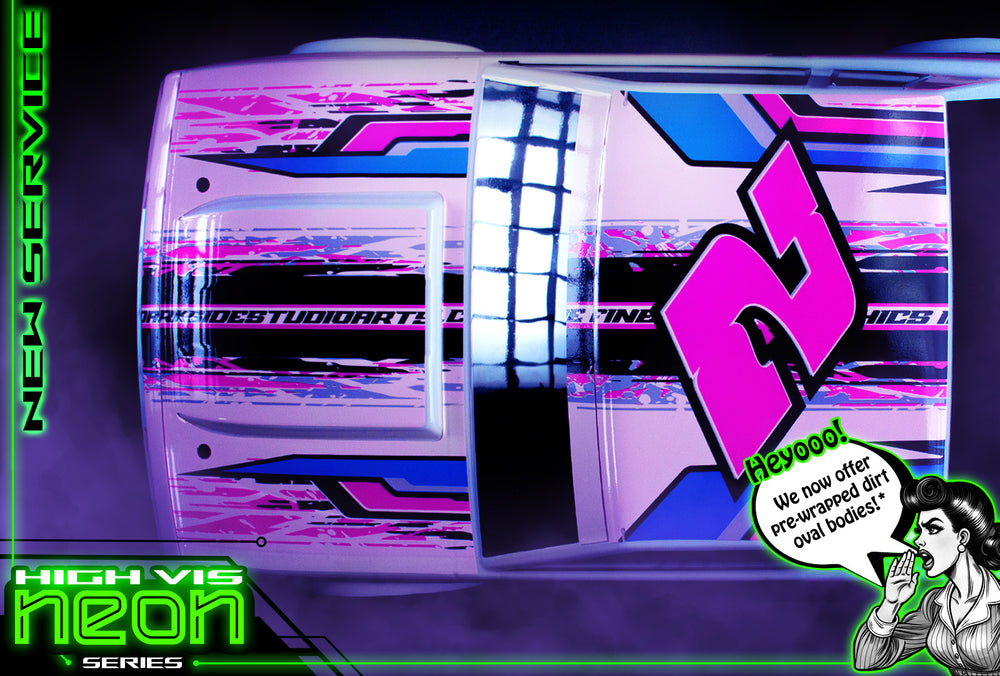 Darkside Studios | Custom RC Graphics for Dirt Oval, Crawlers & More