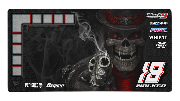 'The Outlaw' Premium RC Pit / Work Mat – Customizable, Rollable, Rubbe ...