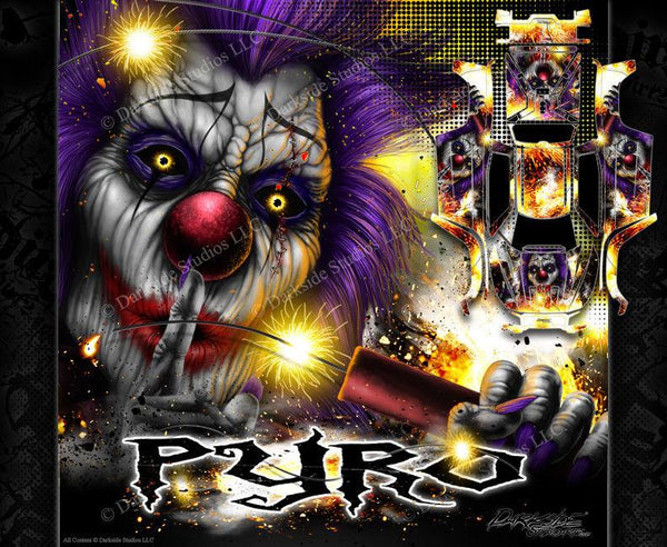 'Pyro' Graphics Wrap Fits Traxxas X-Maxx Proline Ford Raptor, Chevy Si ...