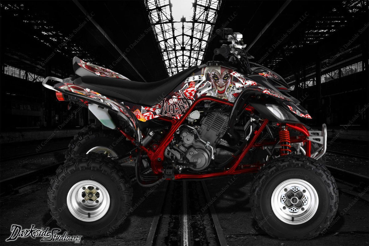 Graphics Kit For Yamaha Raptor 660 "Lucky" Decals Wrap Set For Oem Par ...