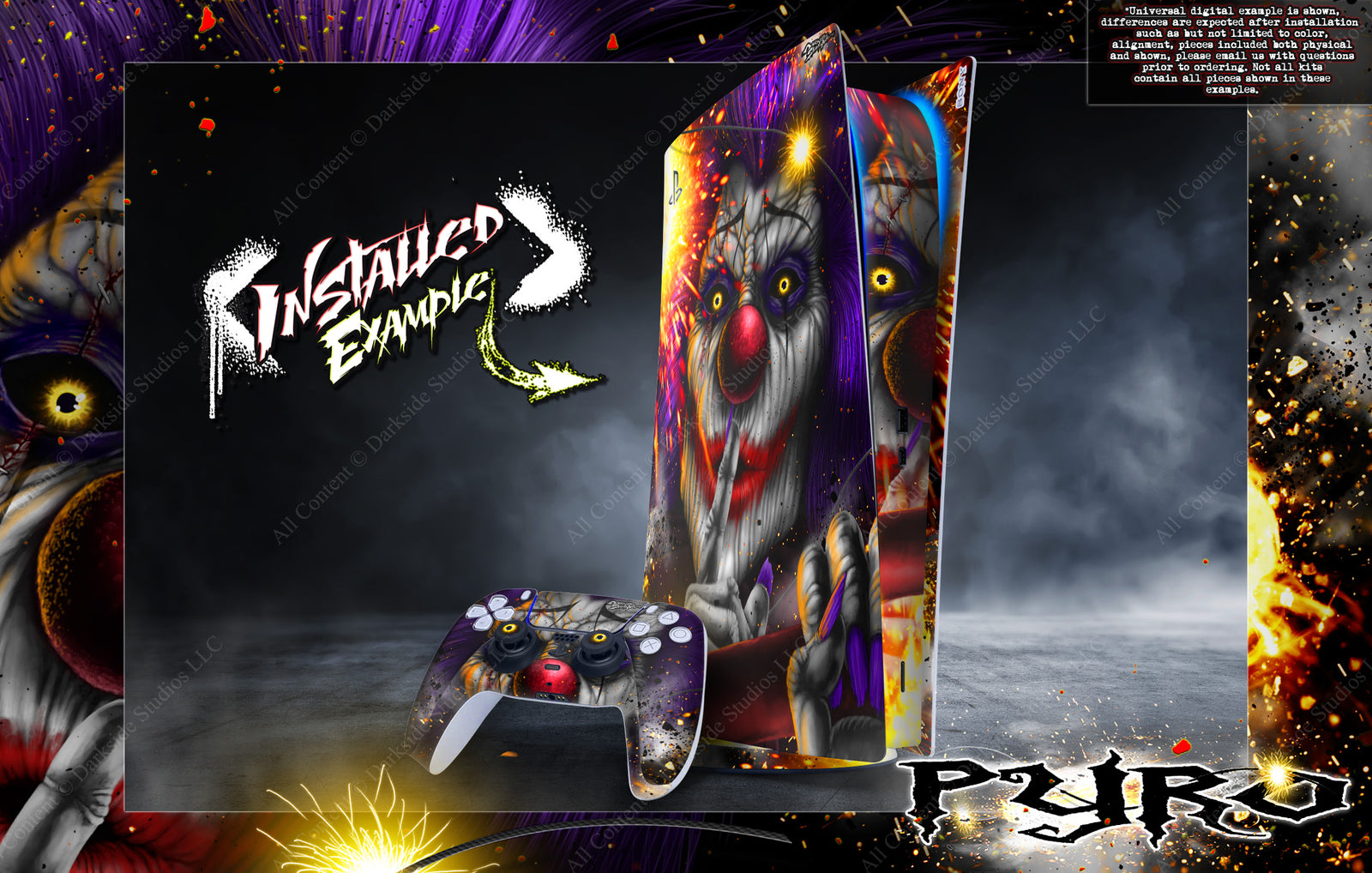 'Pyro' Graphics Wraps Skins and decals by Darkside Studios LLC ...