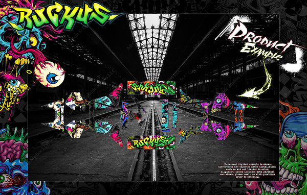 'Ruckus' Themed Aftermarket Chassis Skin Fits Traxxas X-Maxx 6S 8S Int ...