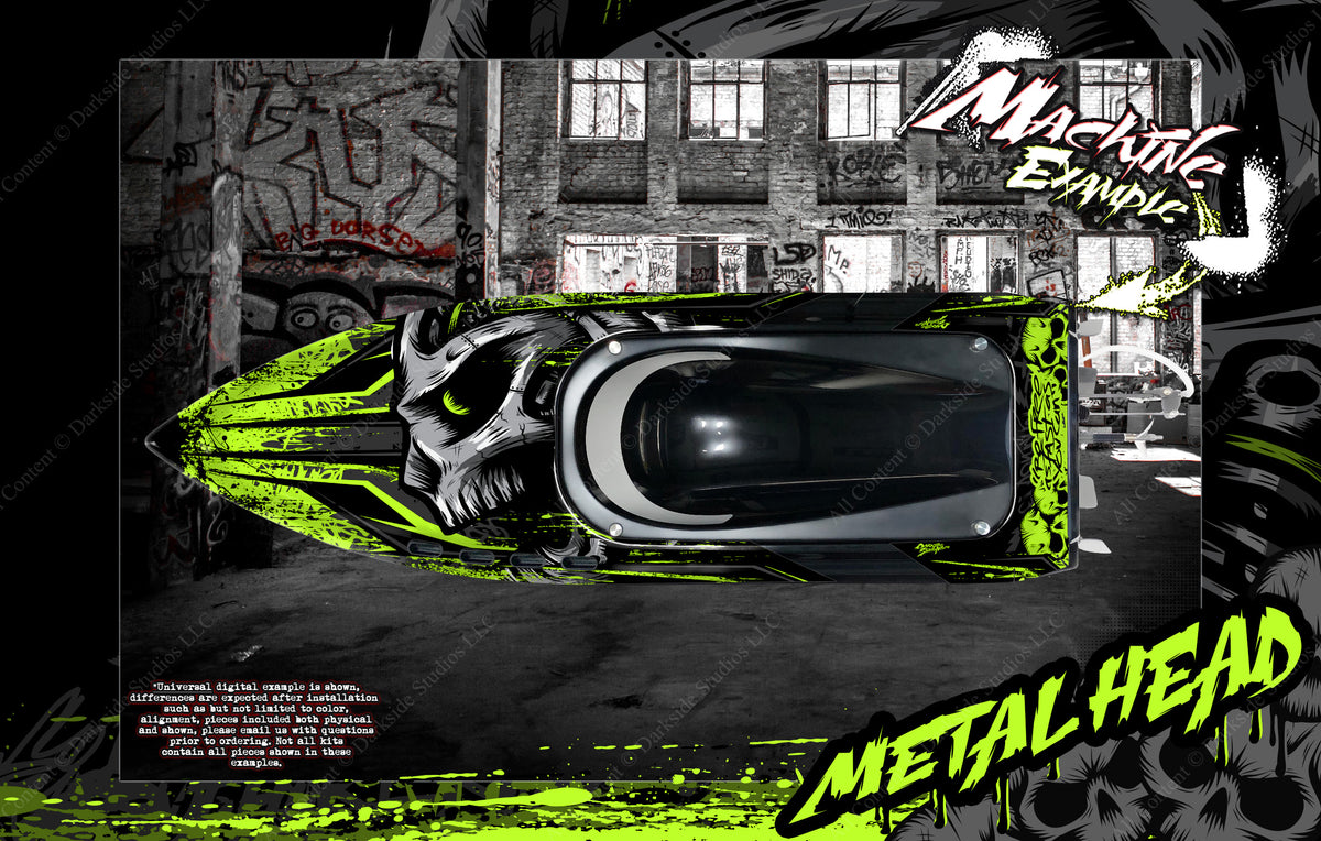 Buy Aftermarket RC Boat Graphics Wraps & Decals For Pro Boat - Darksid ...