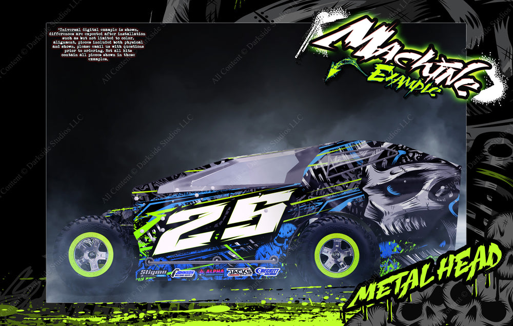 Aftermarket RC Graphics Wraps & Decals for Salvas Mudboss | Darkside S ...