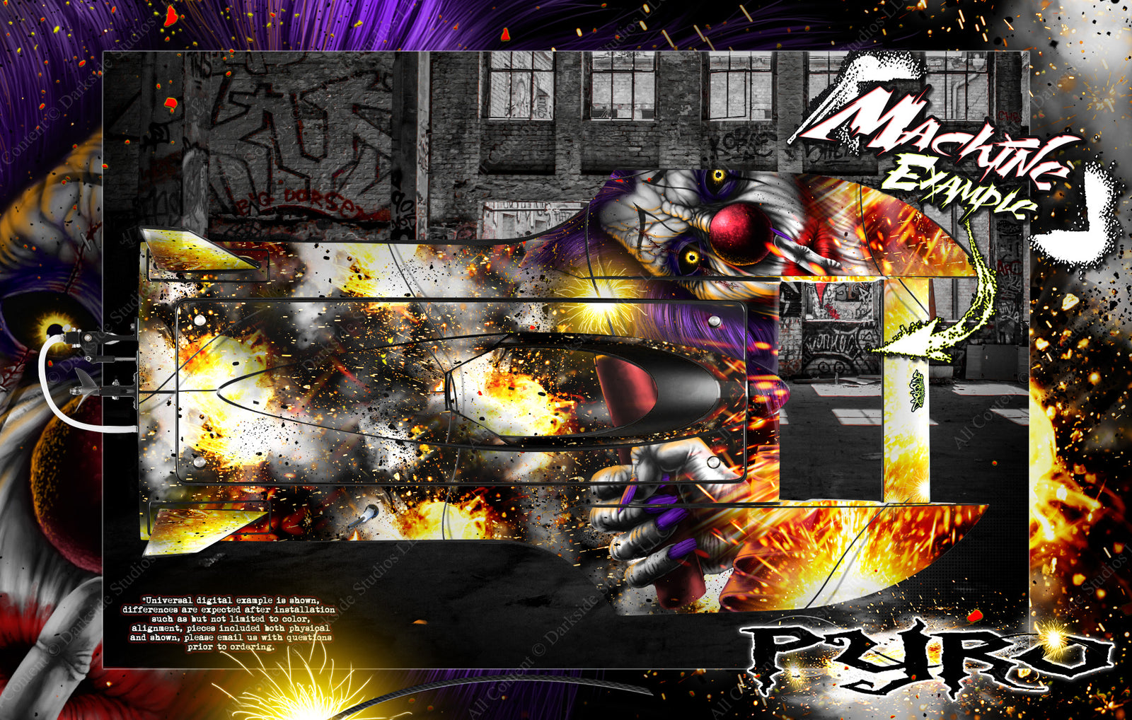 'Pyro' Graphics Wraps Skins and decals by Darkside Studios LLC ...