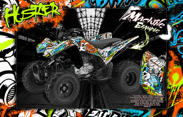 Darkside Studio Arts Honda ATV Graphics Wraps Skins Decals - Darkside ...