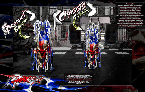 'Ripper' Chassis Wrap Decal Skid Protection Fits Primal Rc Quicksilver ...