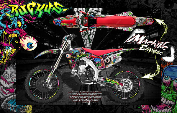 Darkside Studio Arts Honda CRF250X CRF450X Graphics Wraps Skins and De ...