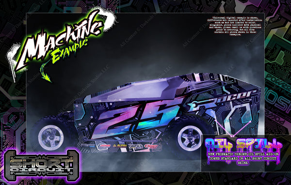 Aftermarket RC Graphics Wraps & Decals for Salvas Mudboss | Darkside S ...