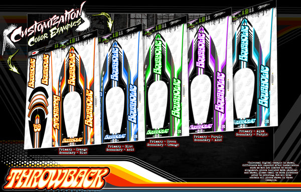 'Throwback' Aftermarket Themed Chassis Skin Fits Traxxas® | Drag Slash ...