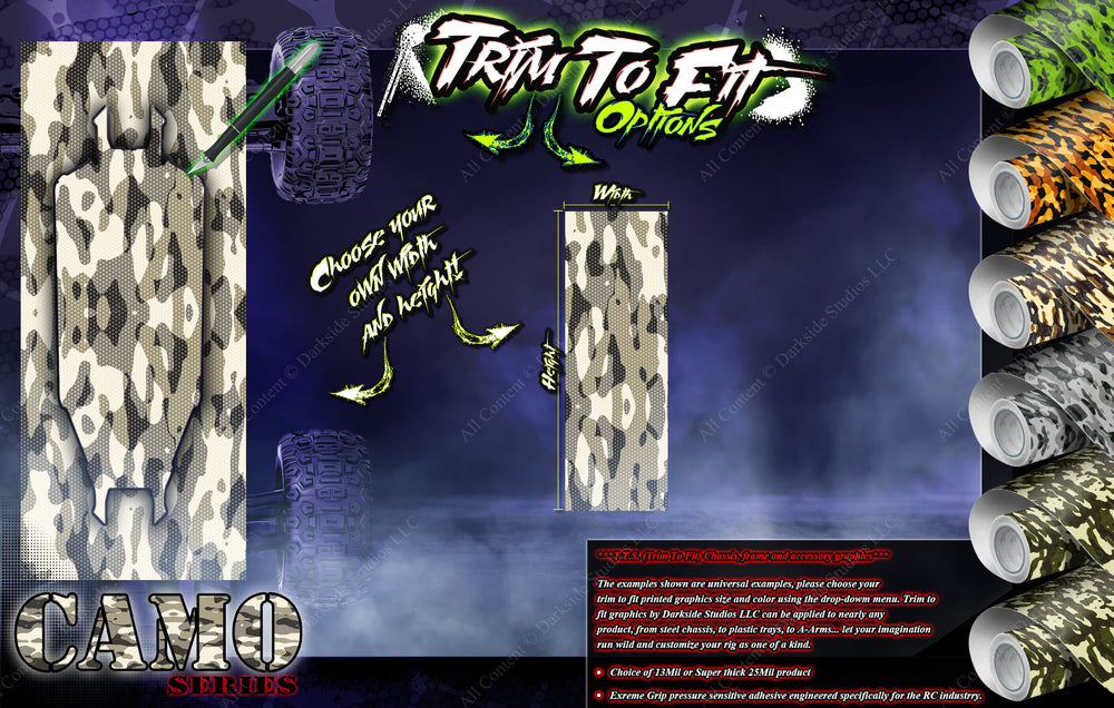 Buy Aftermarket RC Graphics Wraps & Decals For HPI RC - Darkside Studi ...