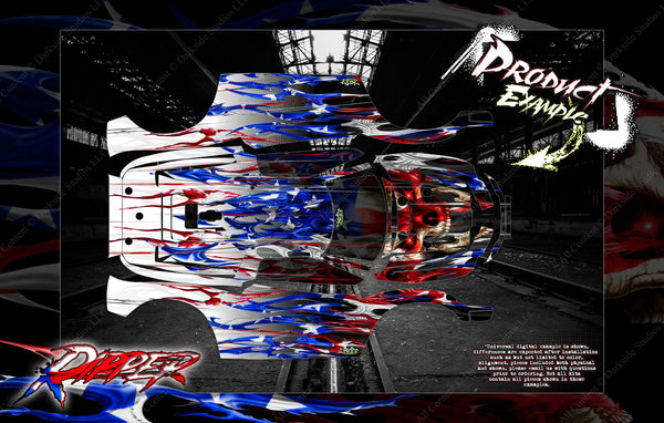 'Ripper' Skin Fits Traxxas E-Revo / E-Revo 2.0 / Rustler / Rustler 4X4 ...